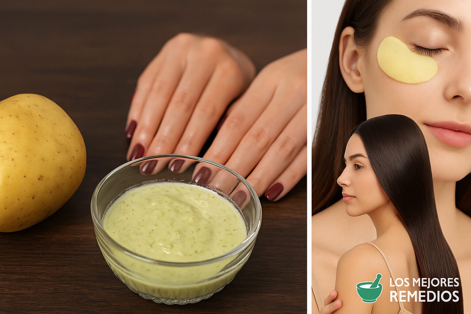 🥔 13 Usos Geniales de Belleza de las Patatas para el Cabello, la Piel ...
